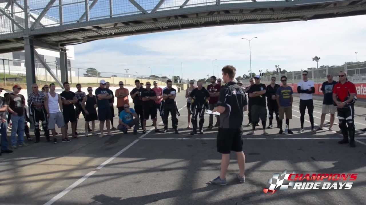 Champion's Ride Days- The Ride Day Experience! - YouTube