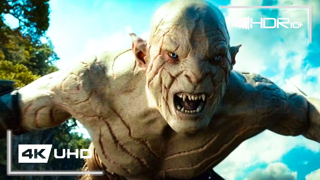 The Hobbit | Orks Attack | 4K HDR - YouTube