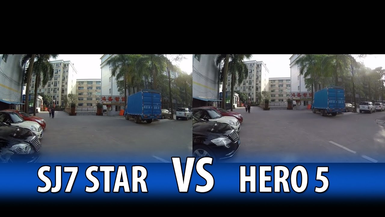SJ7 Star vs Gopro Hero 5 | Video Comparison | WHO WINS? - YouTube
