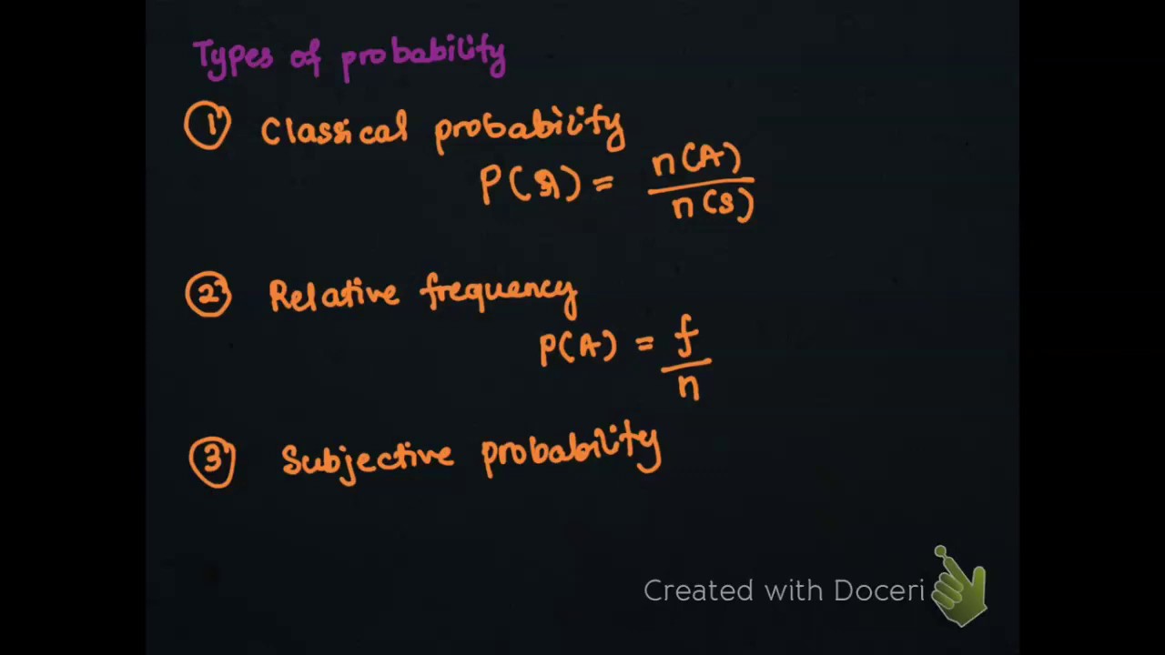 Types of Probability (2 of 7) - Probability - YouTube