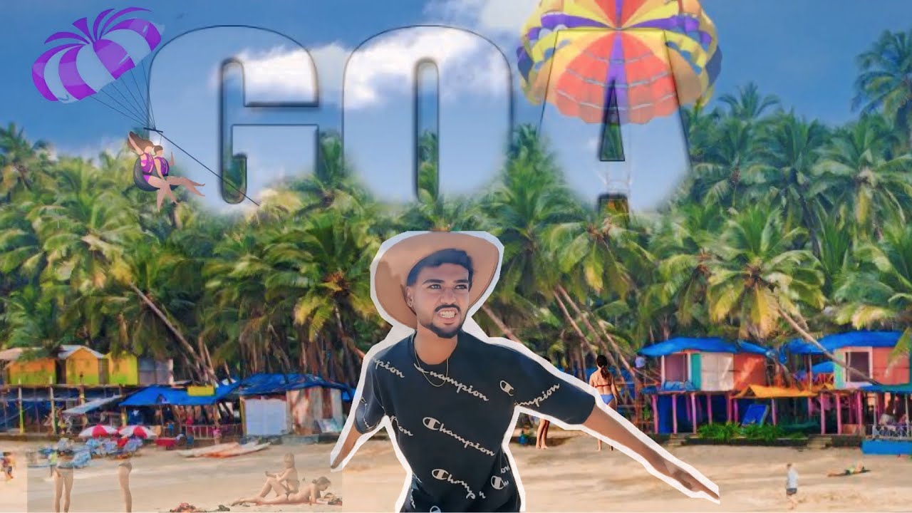 Goa Russian beach & Goa beautiful beach 🏖️ || Goa Comedy Vlog || Mr ...