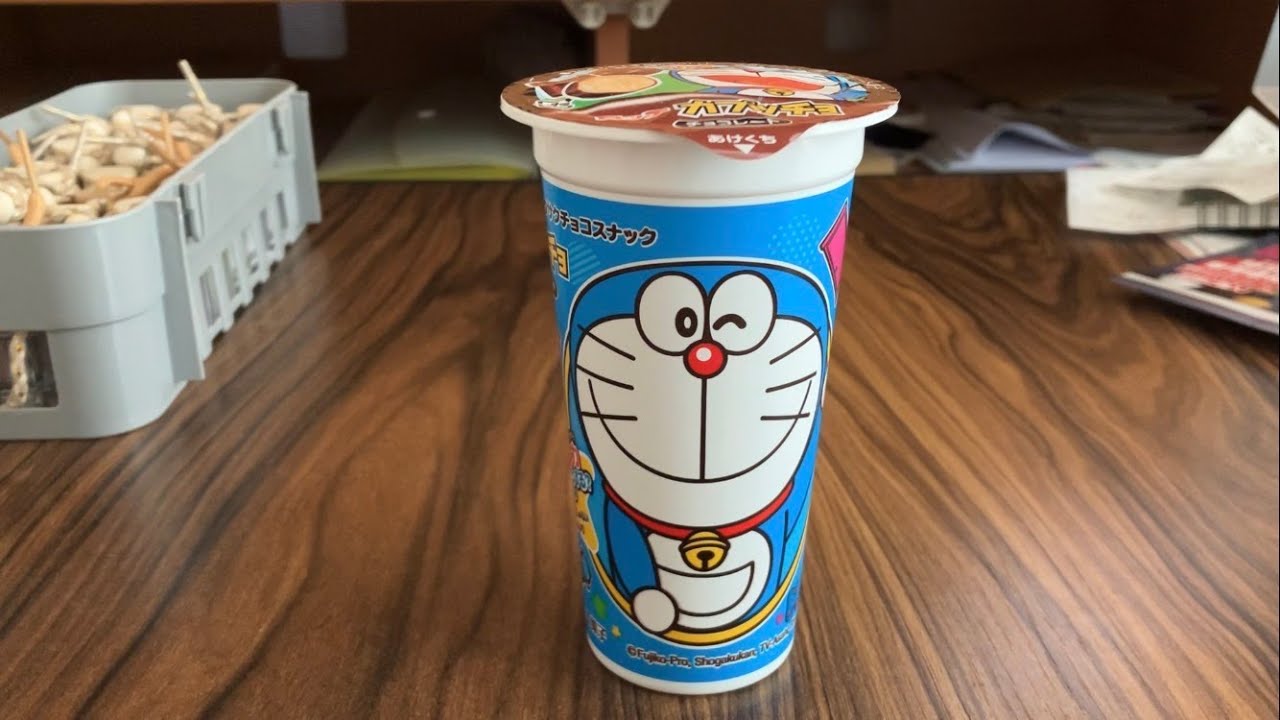 doraemon chocolate snack - YouTube
