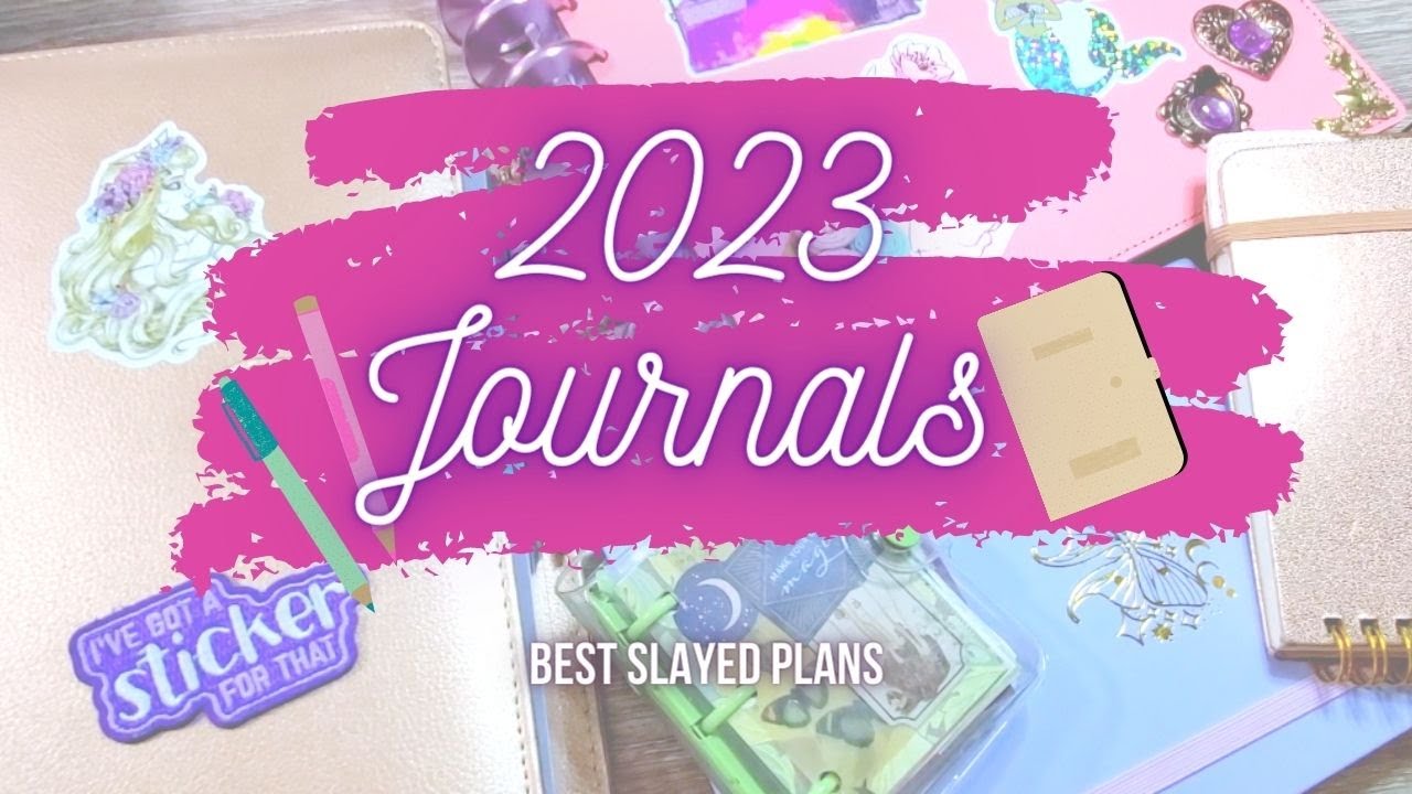 2023 Journal Line Up (I have FIVE now, and here's how I use them ...