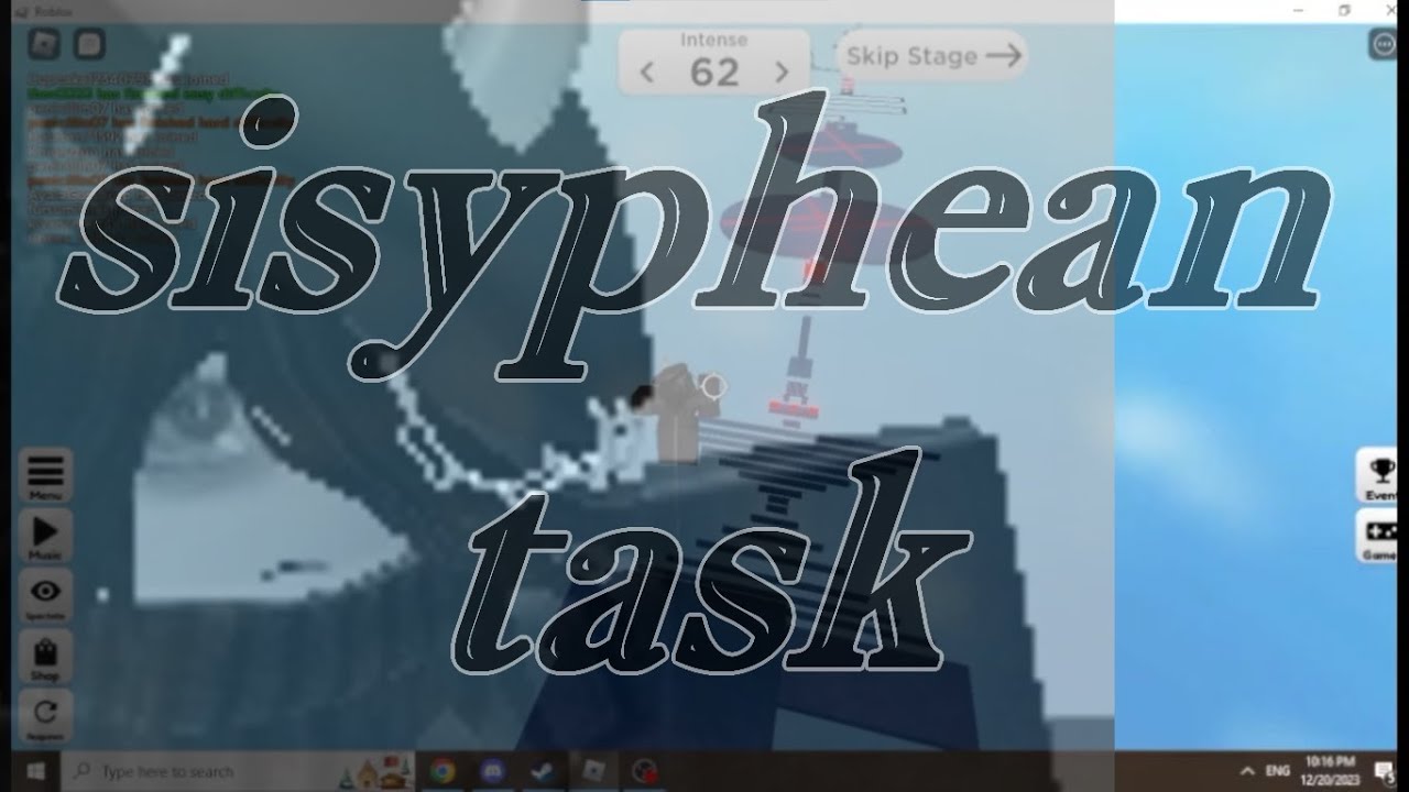 sisyphean task - YouTube