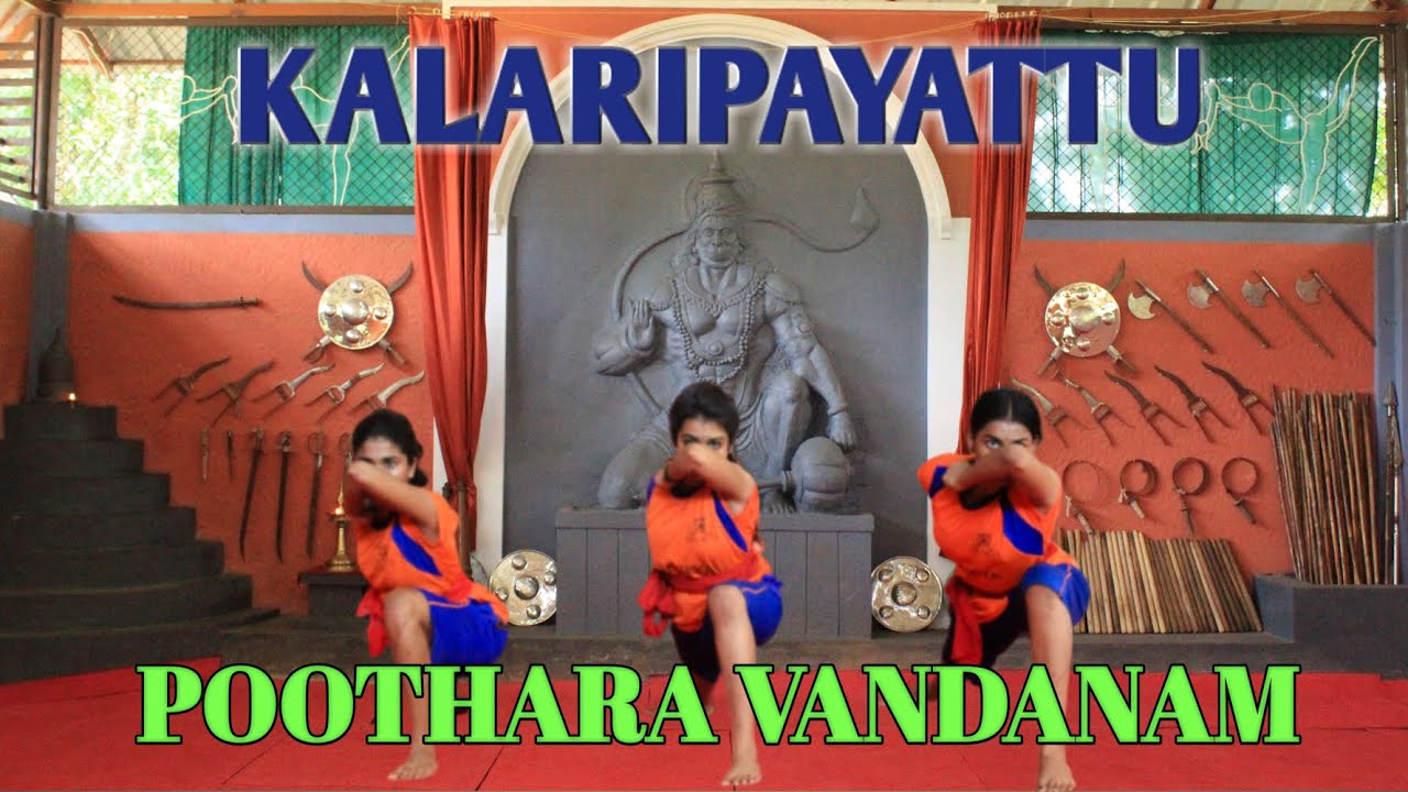 POOTHARA VANDANAM (Kalari Salutation) with introduction about Kalari ...