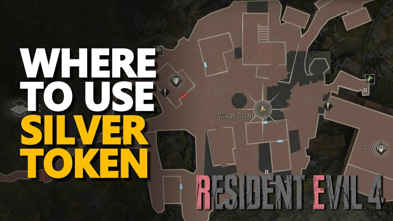 Where to use Silver Token RE4 Remake - YouTube