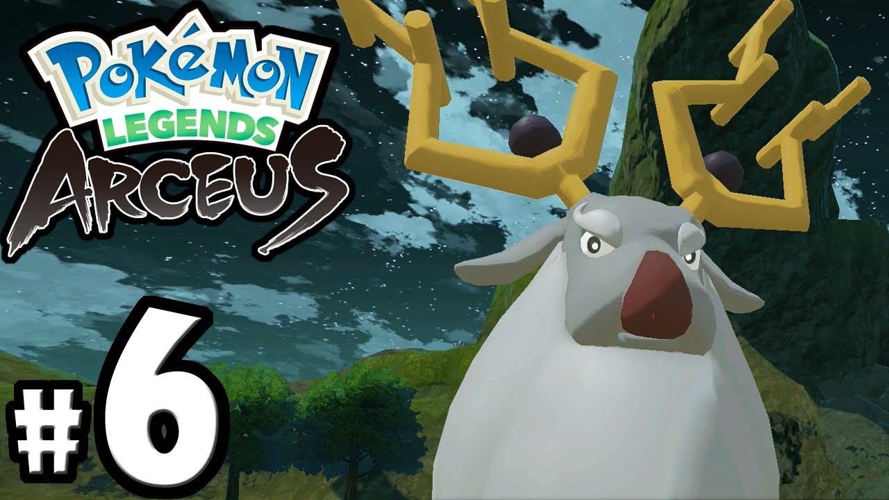 Mai, Wyrdeer, Alpha Battle - Pokemon Legends: Arceus - Gameplay ...