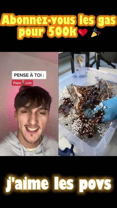 #pov : je peux voir qui pense a moi… #funny #foryou #asmr #slime #shorts - YouTube