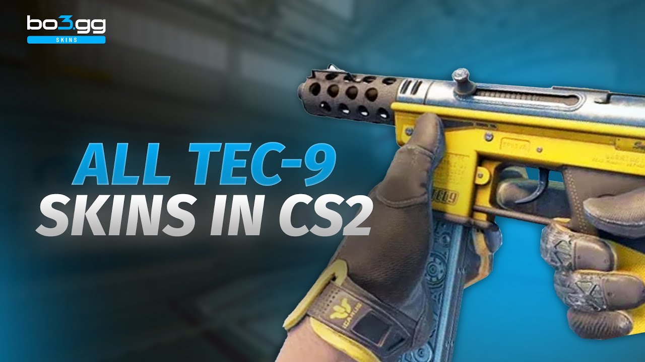 CS2 ALL Tec-9 Skins | Tec-9 Skins Showcase - YouTube