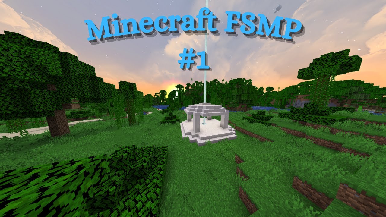 Um Novo Mundo - Minecraft FSMP #1 - YouTube