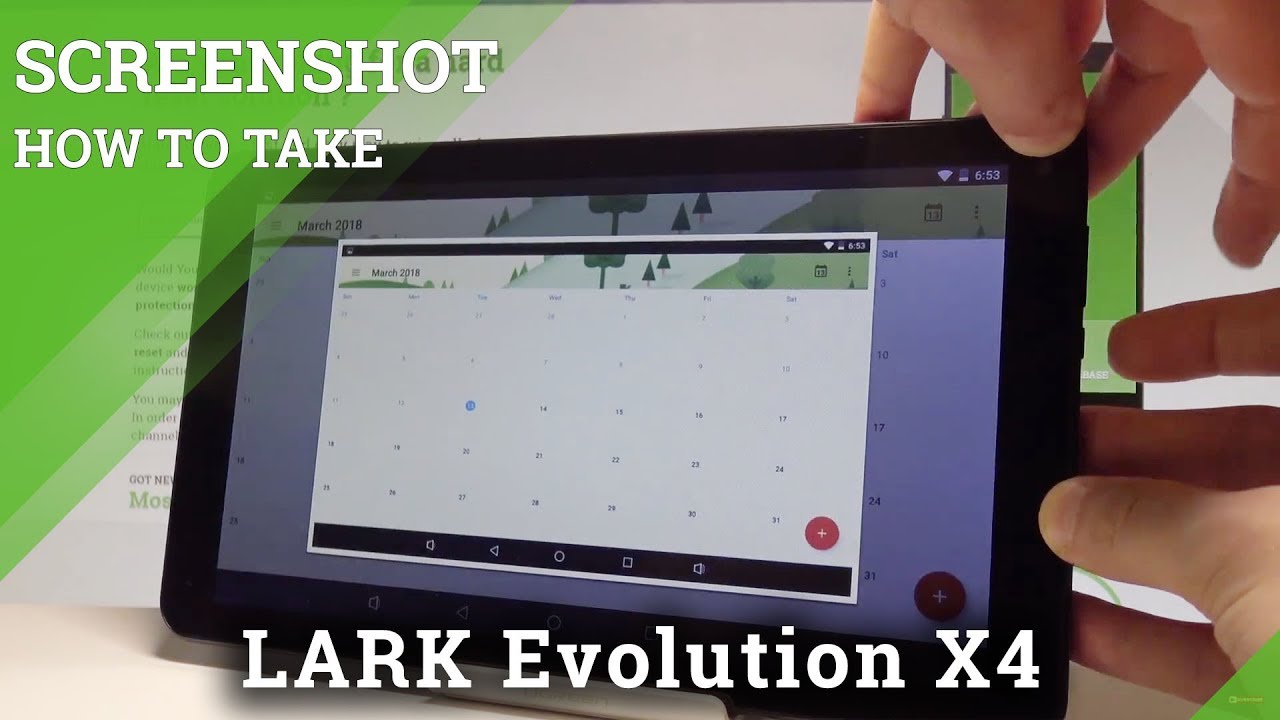 How to Take Screenshot on LARK Evolution X4 |HardReset.info - YouTube
