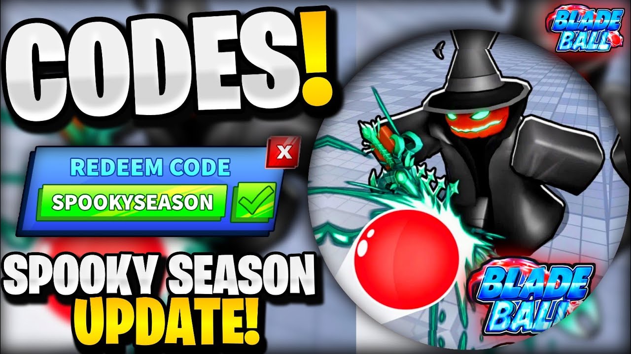 🤯*NEW* ALL WORKING NEW SPOOKY SEASON UPDATE CODES FOR BLADE BALL! ROBLOX BLADE BALL CODES - YouTube