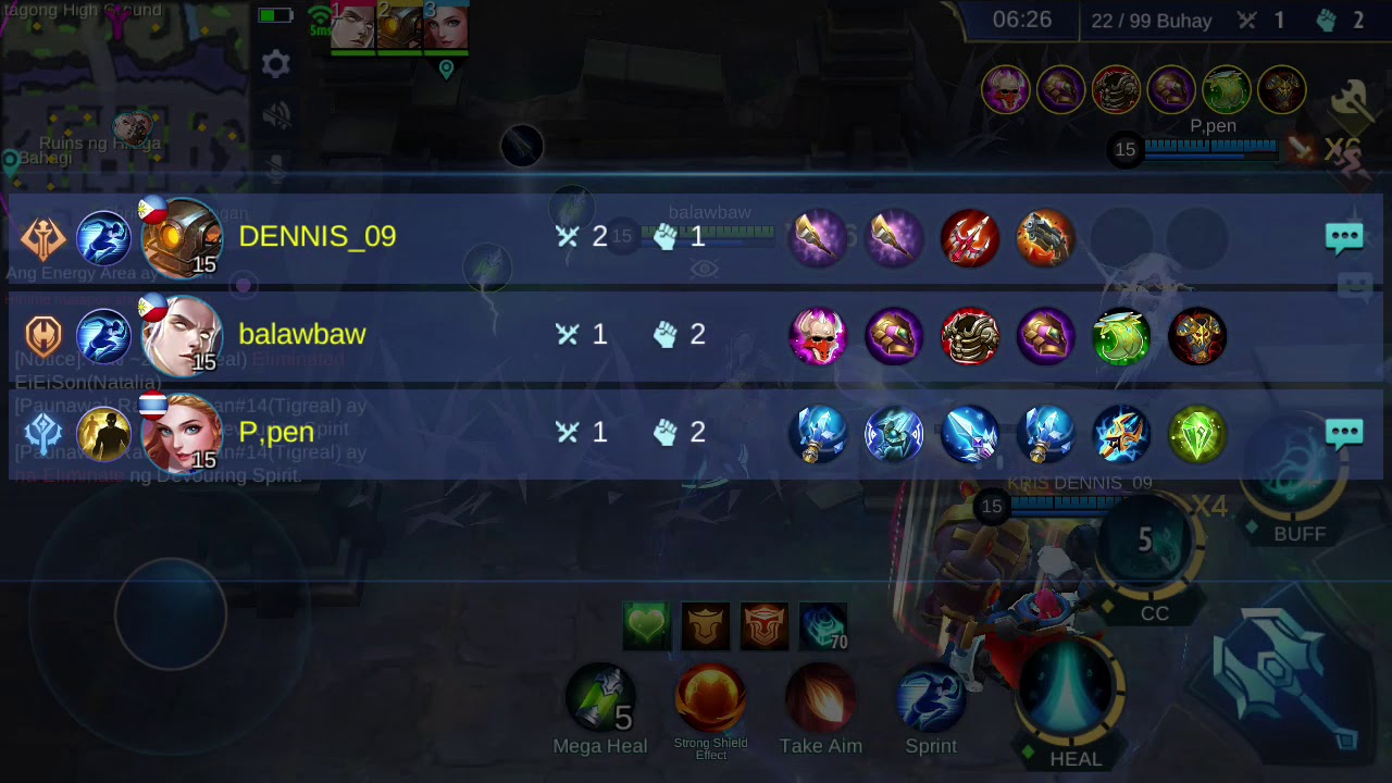 MLBB SURVIVAL MODE RANK 1 USING ESTES#MLBB#GAMING - YouTube