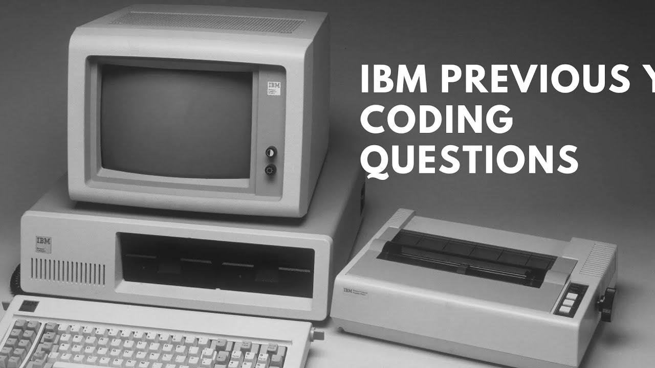 IBM Previous year Coding problems | Most Asked IBM Interview Questions ...