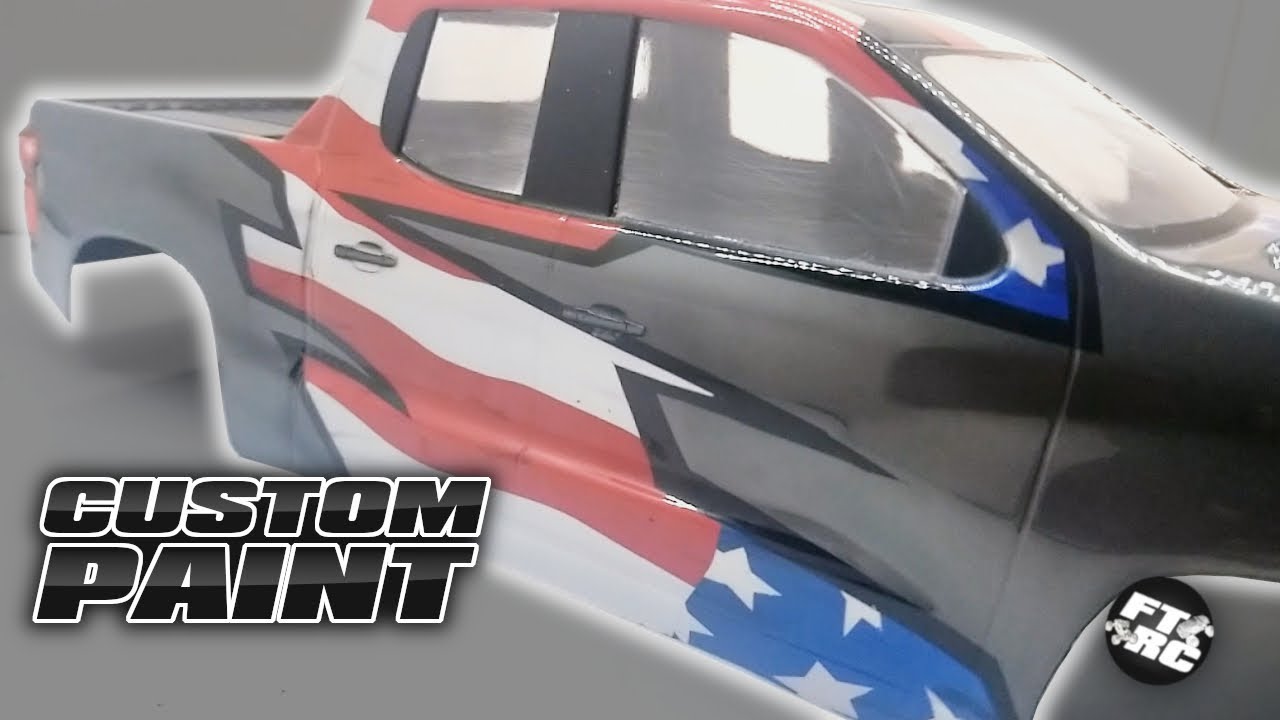 Proline Trail Boss Body Custom Paint | Proline Airbrush Paint - YouTube
