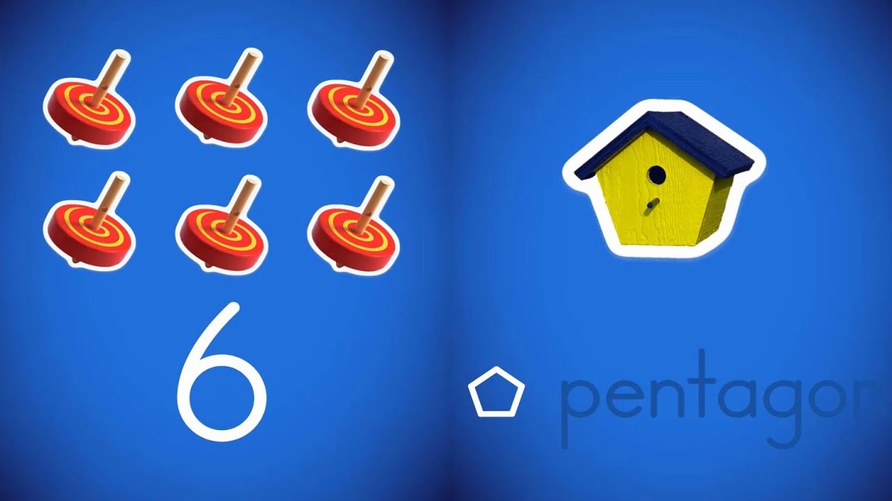 Learn Numbers Shapes-Writing Numbers 1 to 10 / Drawing Shapes for Kids ...