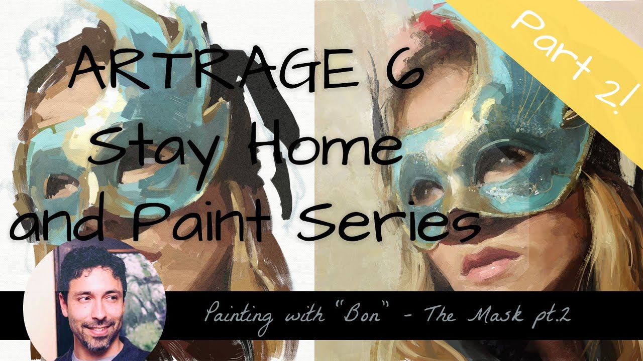 The Mask Painting: Part 2! - YouTube