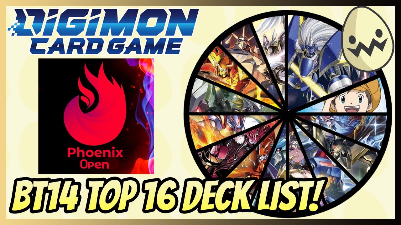 Digimon Card Game: Phoenix Open's 2023 Argentina Finals! BT14 Top 16 ...