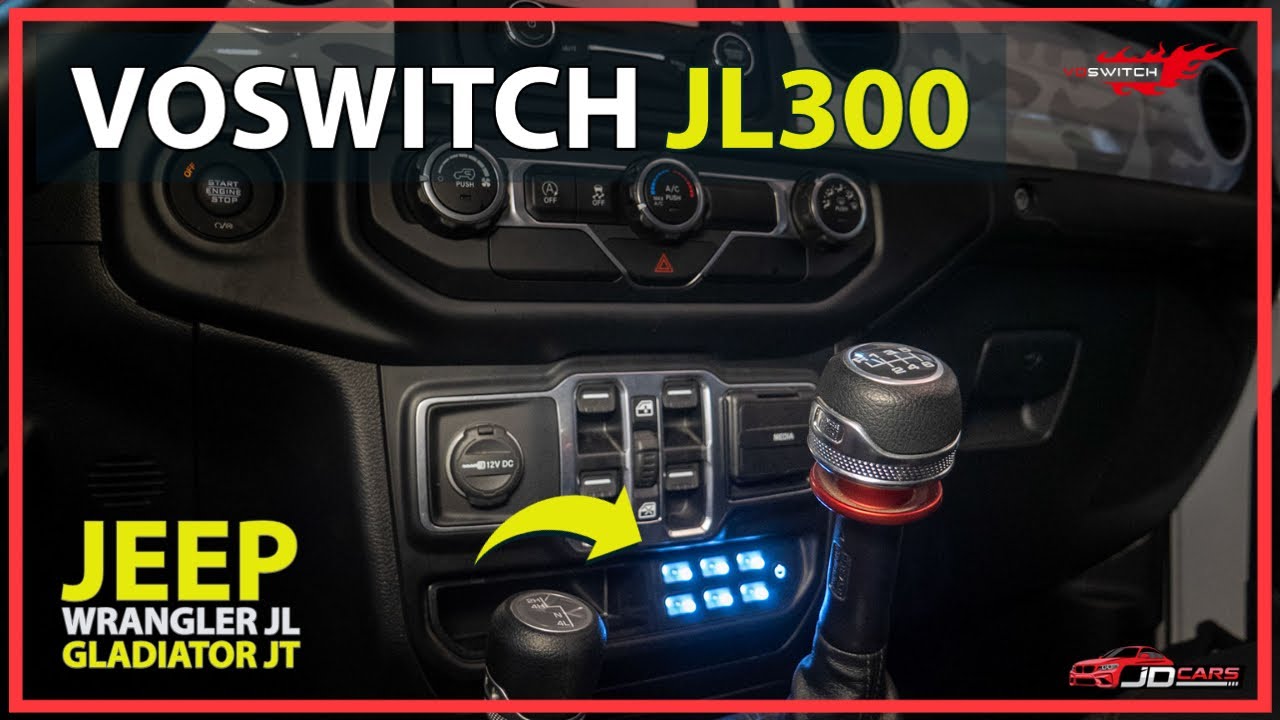 Voswitch JL300 Switch Panel // Installation & Review - YouTube