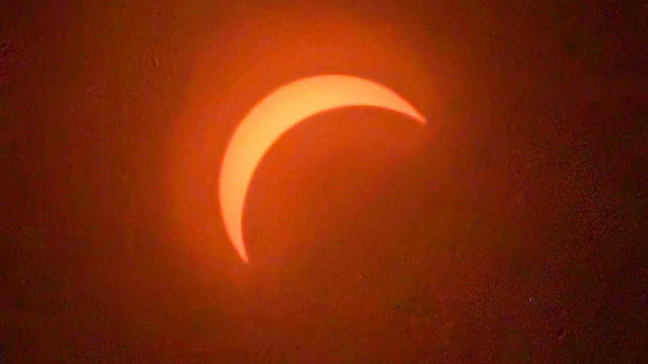 Total Solar Eclipse live from Cleveland April 8th, 2024 - YouTube