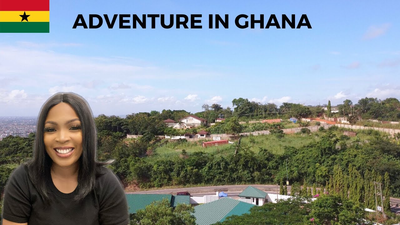 ADVENTURE IN GHANA🇬🇭 ABURI HAS ALOT OF BEAUTIFUL PLACES I DIDN’T KNOW ...