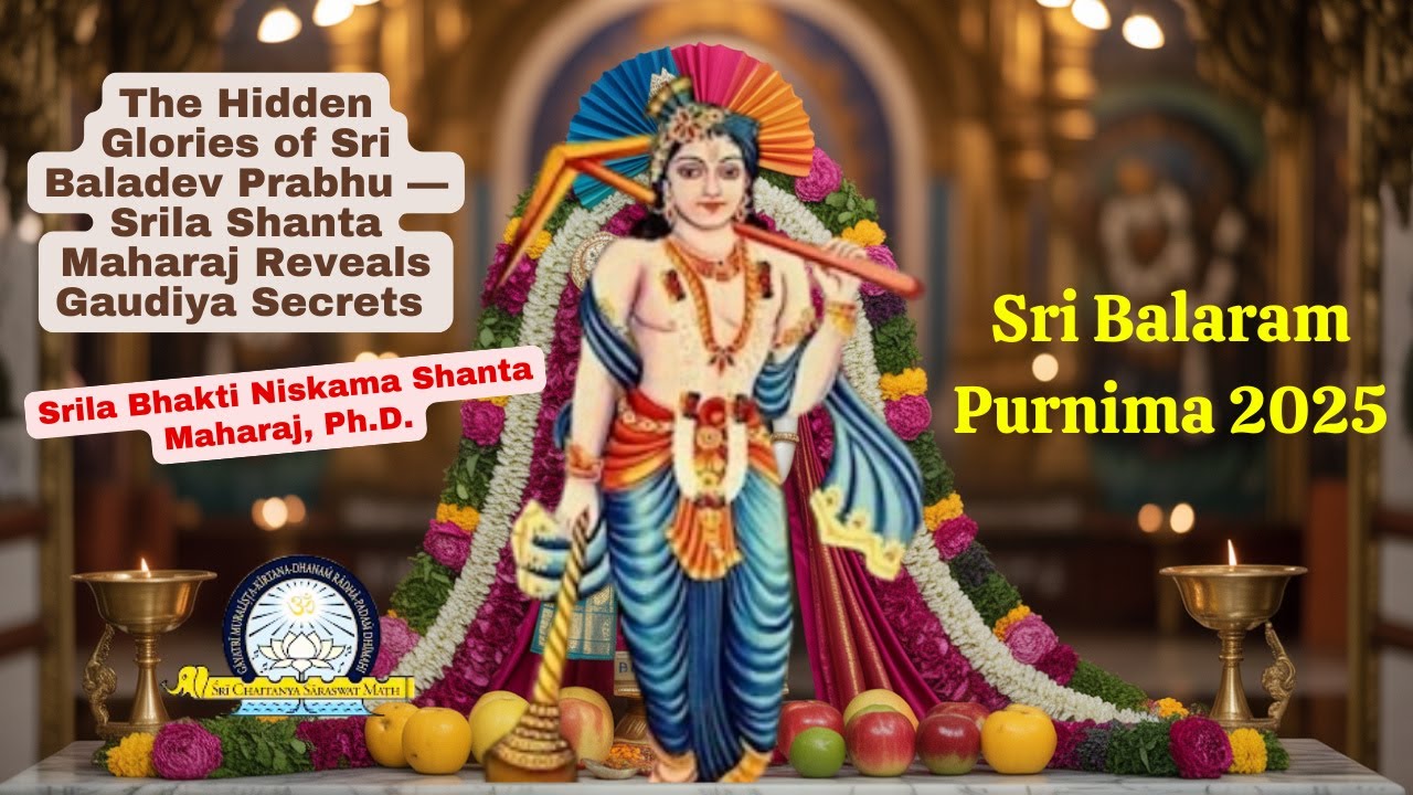 𝐓𝐡𝐞 𝐇𝐢𝐝𝐝𝐞𝐧 𝐆𝐥𝐨𝐫𝐢𝐞𝐬 𝐨𝐟 𝐒𝐫𝐢 𝐁𝐚𝐥𝐚𝐝𝐞𝐯 𝐏𝐫𝐚𝐛𝐡𝐮 — 𝐒𝐫𝐢𝐥𝐚 𝐒𝐡𝐚𝐧𝐭𝐚 𝐌𝐚𝐡𝐚𝐫𝐚𝐣 𝐑𝐞𝐯𝐞𝐚𝐥𝐬 ...