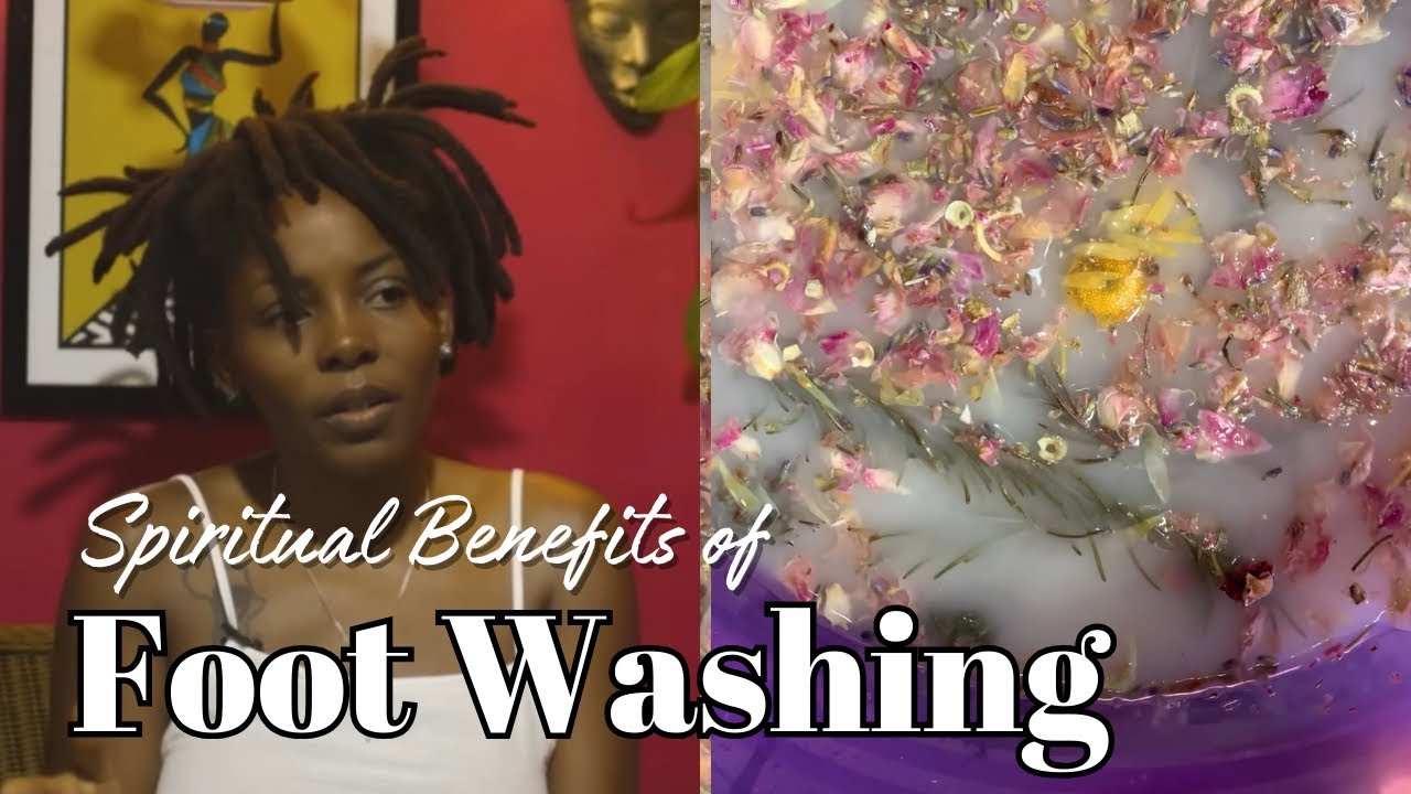 Spiritual benefits of foot washing and grounding to connect with ...