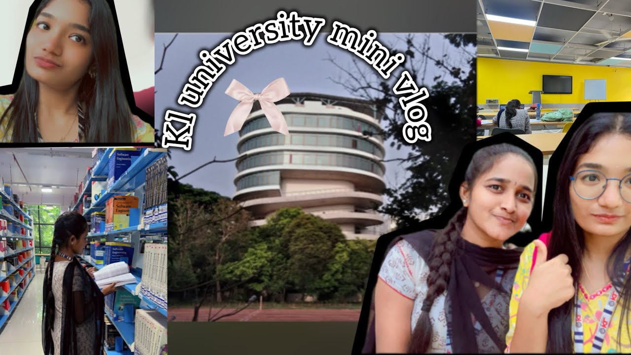 Quick Glimpses of KLU College Life🎀🐝🤍 #youtube #subscribe #telugu #collegelife - YouTube
