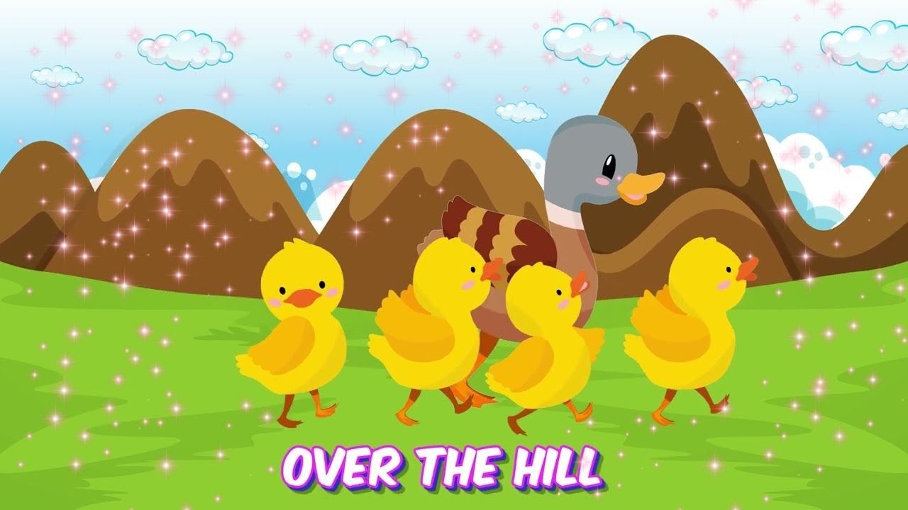 five little ducks went out one day | five little ducks song | nursery ...