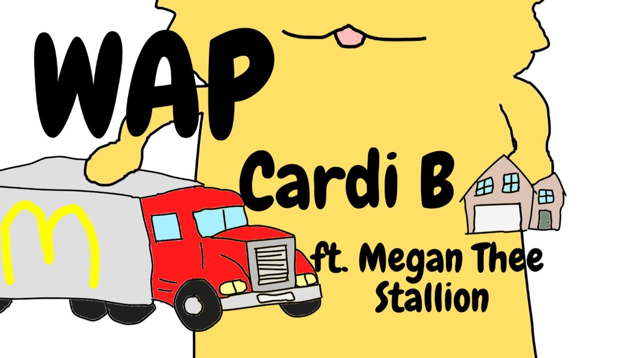 WAP animated (Cardi B feat. Megan Thee Stallion) - YouTube