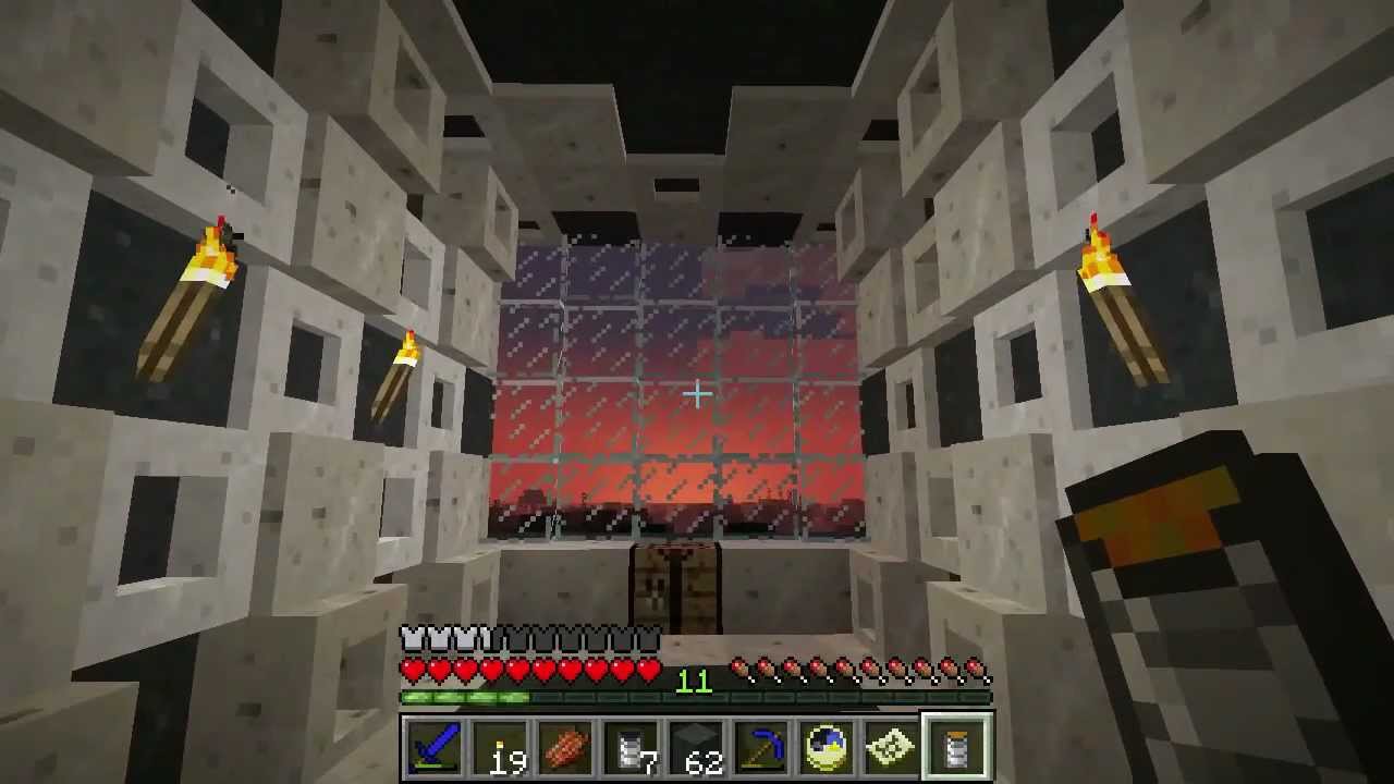 Minecraft S2E4 Red Power Saw, Slabs, And Volcanoes - YouTube
