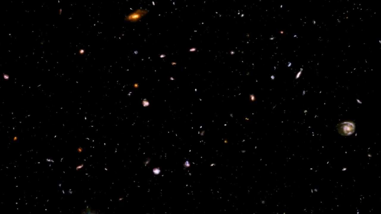 The deepest Space View in History in 3D - YouTube