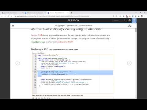 Daniel Liang Java Section 30.8 A - YouTube