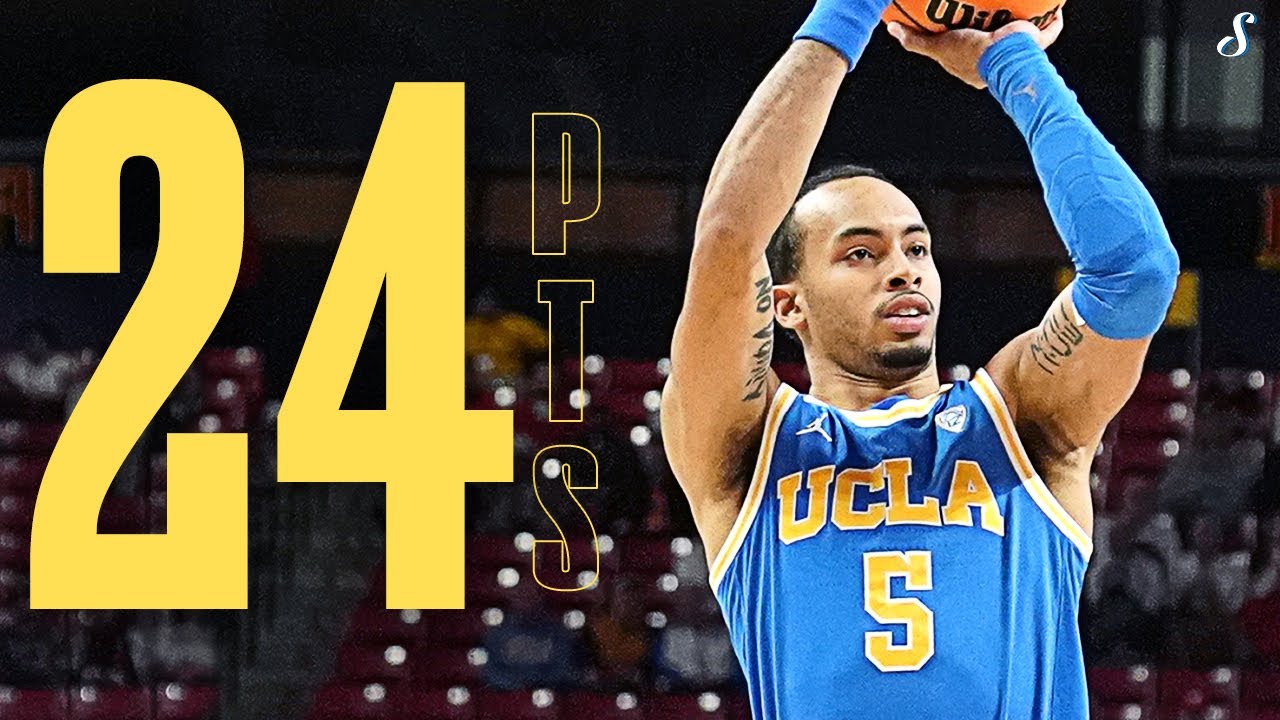 Amari Bailey Drops A SEASON-HIGH 24 Points For No.7 UCLA! - YouTube
