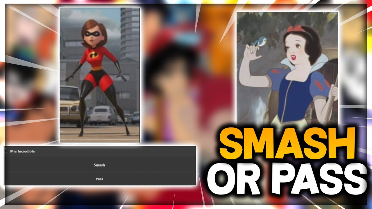Smash Or Pass Cartoon Character Edition #smash - YouTube