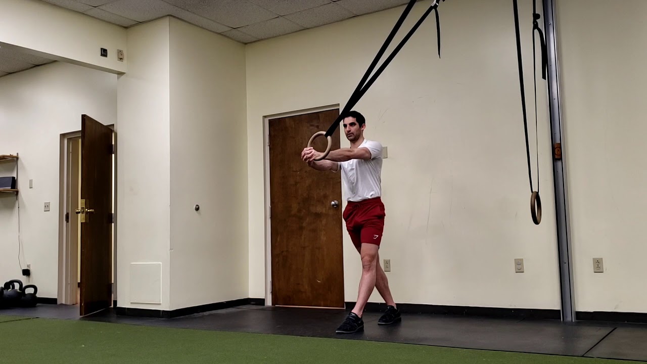 Suspended anti-rotation press - YouTube