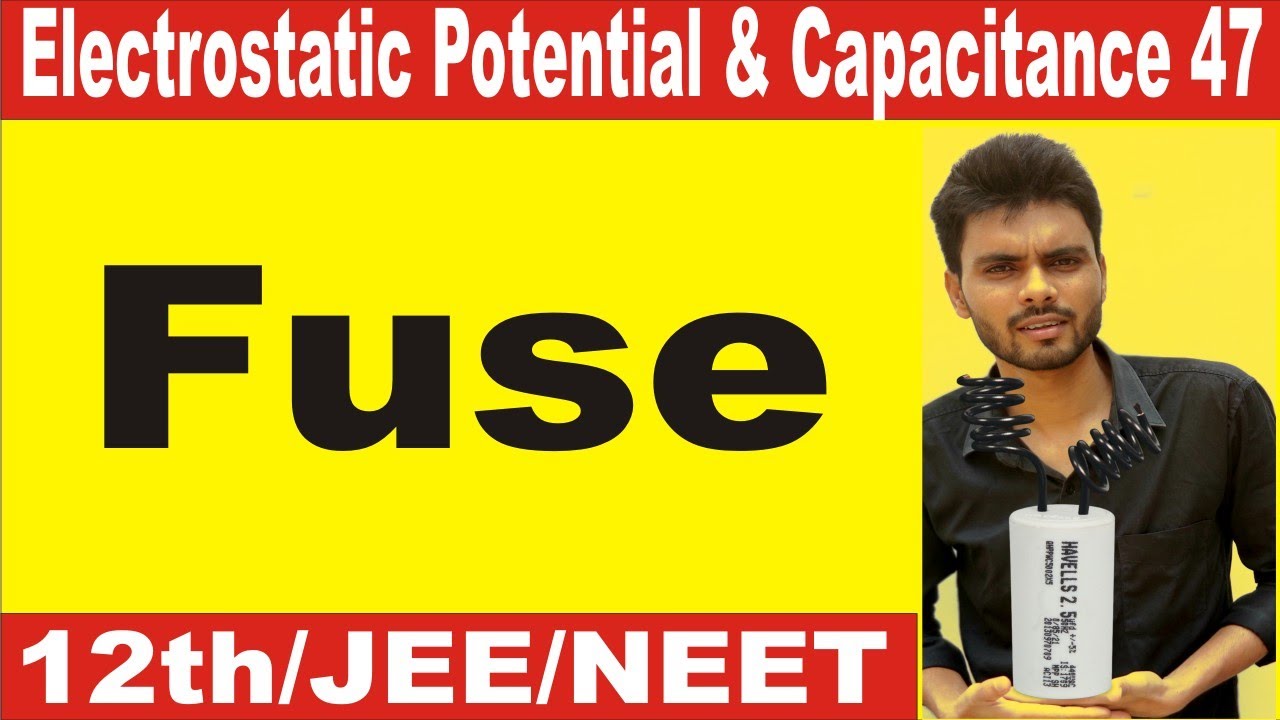 Fuse in capacitor | short circuit in capacitor - YouTube