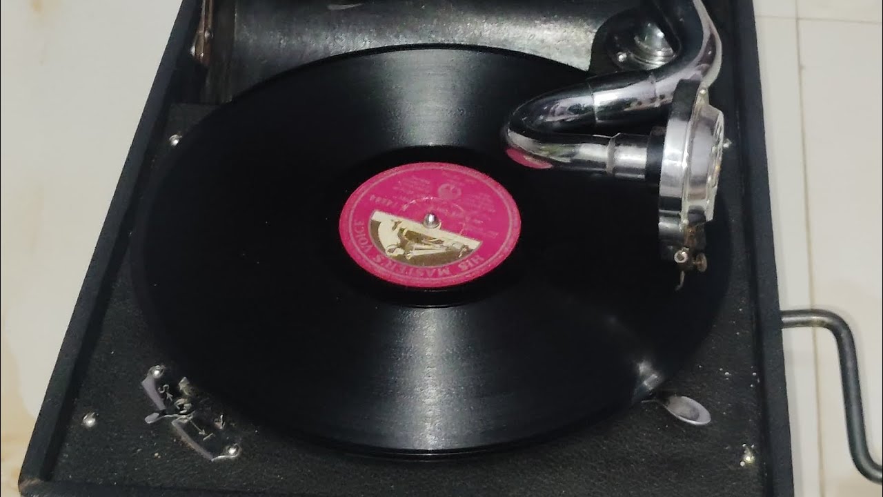 Restored Vintage Gramophone Record Player | Fully Functional Original ...