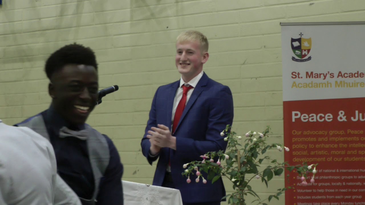 Anne Brennan Winner Speech - CBS Carlow Graduation 19 - YouTube