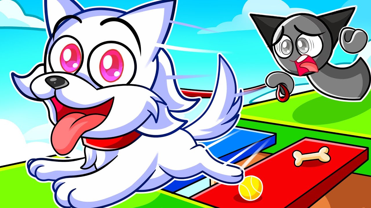 ¡WENDA se CONVIERTE en un PERRO DIVERTIDO en Roblox! - YouTube