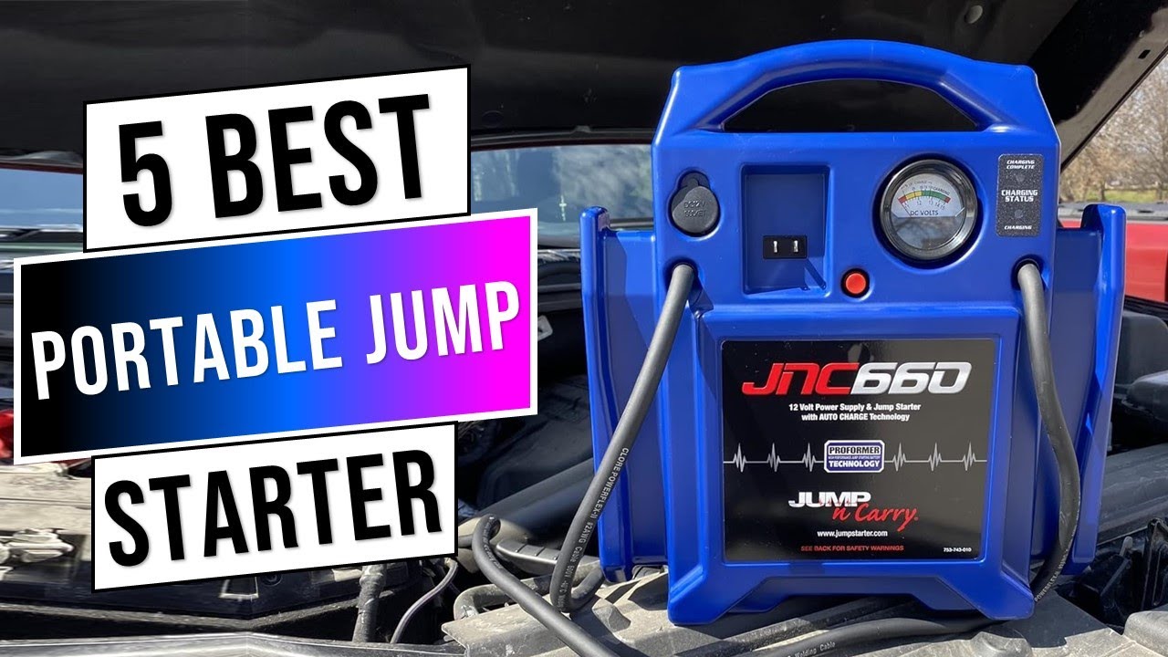 Best Portable Jump Starters 2024 | Top 5 Best Car Jump Starter 2024 ...