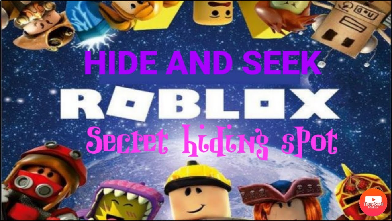 ROBLOX Hide and Seek! Secret Hiding spot! The best hide and seek game ...