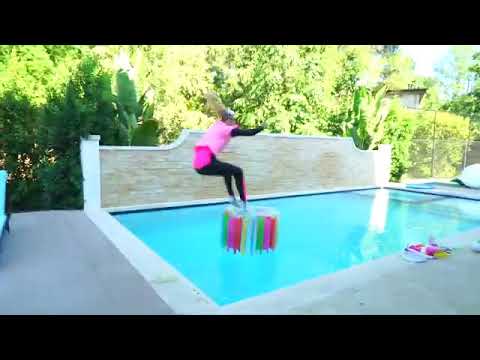 TESTING JOJO SIWA POOL TOYS!!! - YouTube