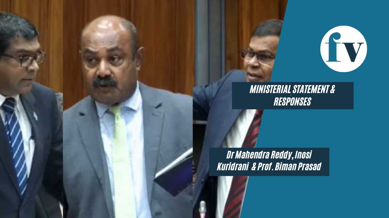 Ministerial Statement - Dr Mahendra Reddy - YouTube