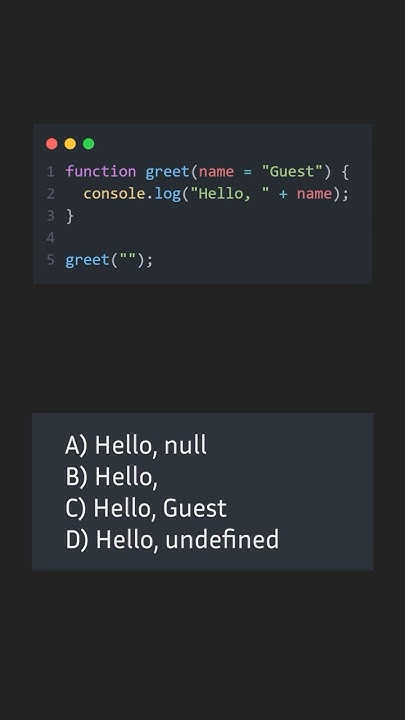 Guess the Output — It’s Not What You Expect #guess #coding #javascript #frontend #interview ...