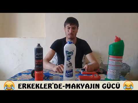 Erkekler'de makyajın gücü 😂😲