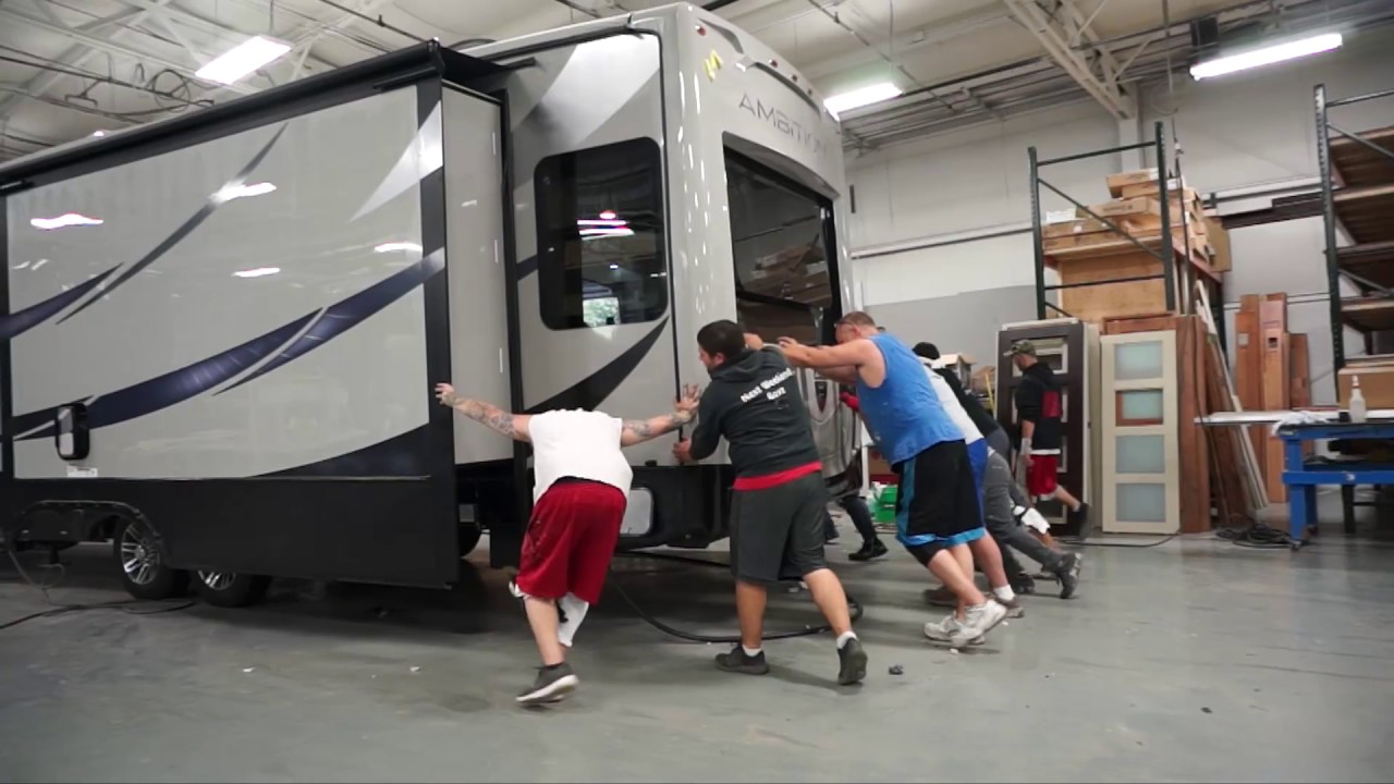 The RV Factory working together - YouTube