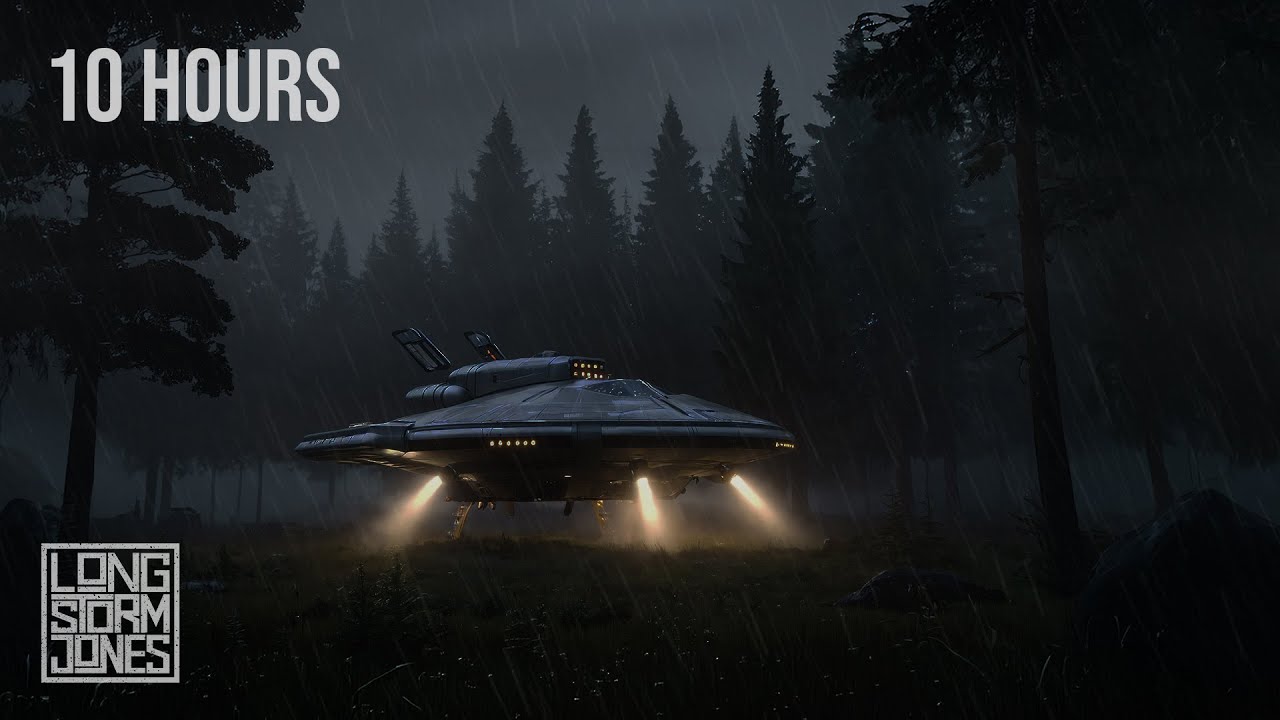 Rainfall on the Star Travelers Meadow | Soothing Rain & Wind Sounds ...