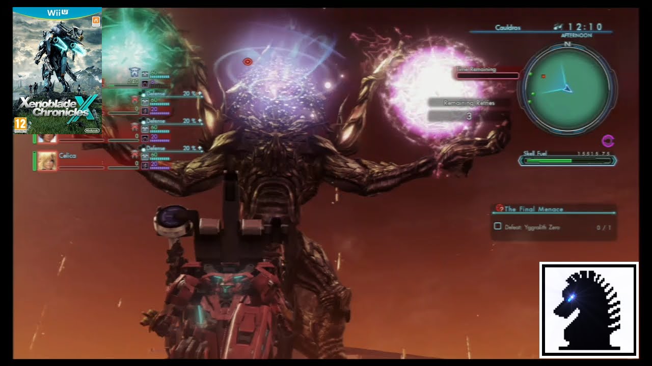 Wii U Xenoblade Chronicles X - Squad Mission: Ragnarök vs Yggralith ...
