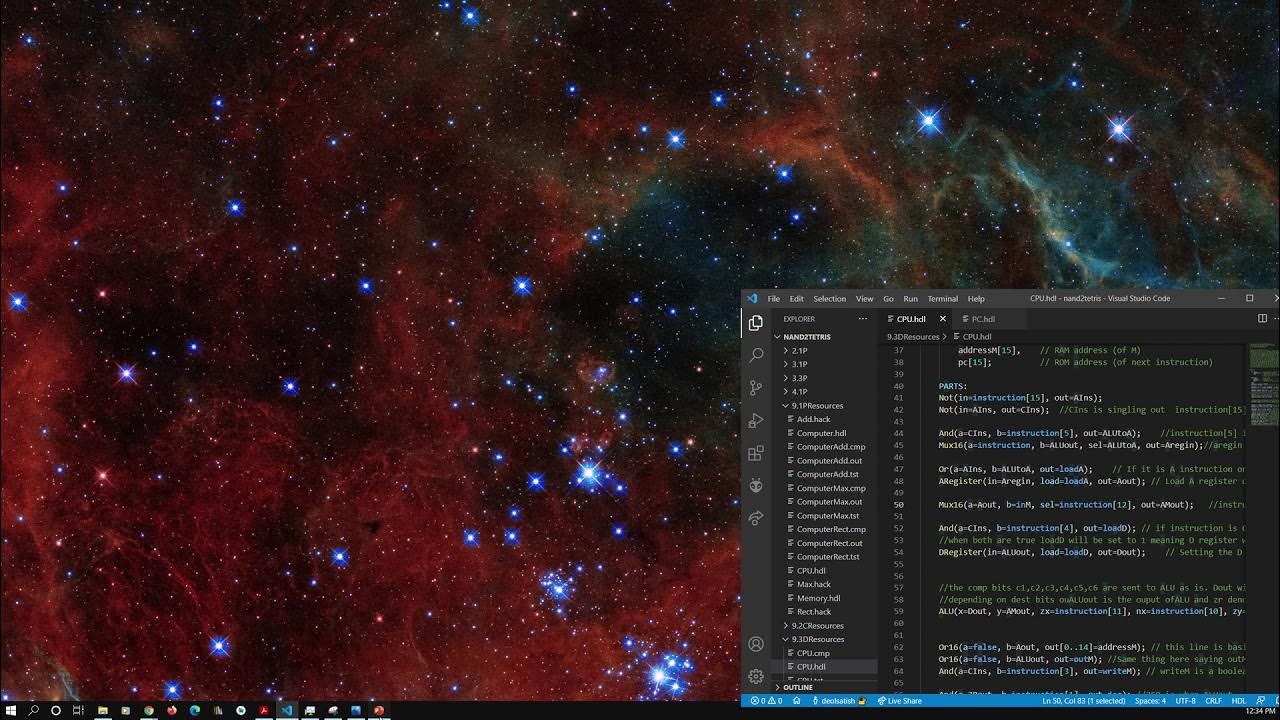 HACK CPU.hdl Implementation Explanation - YouTube